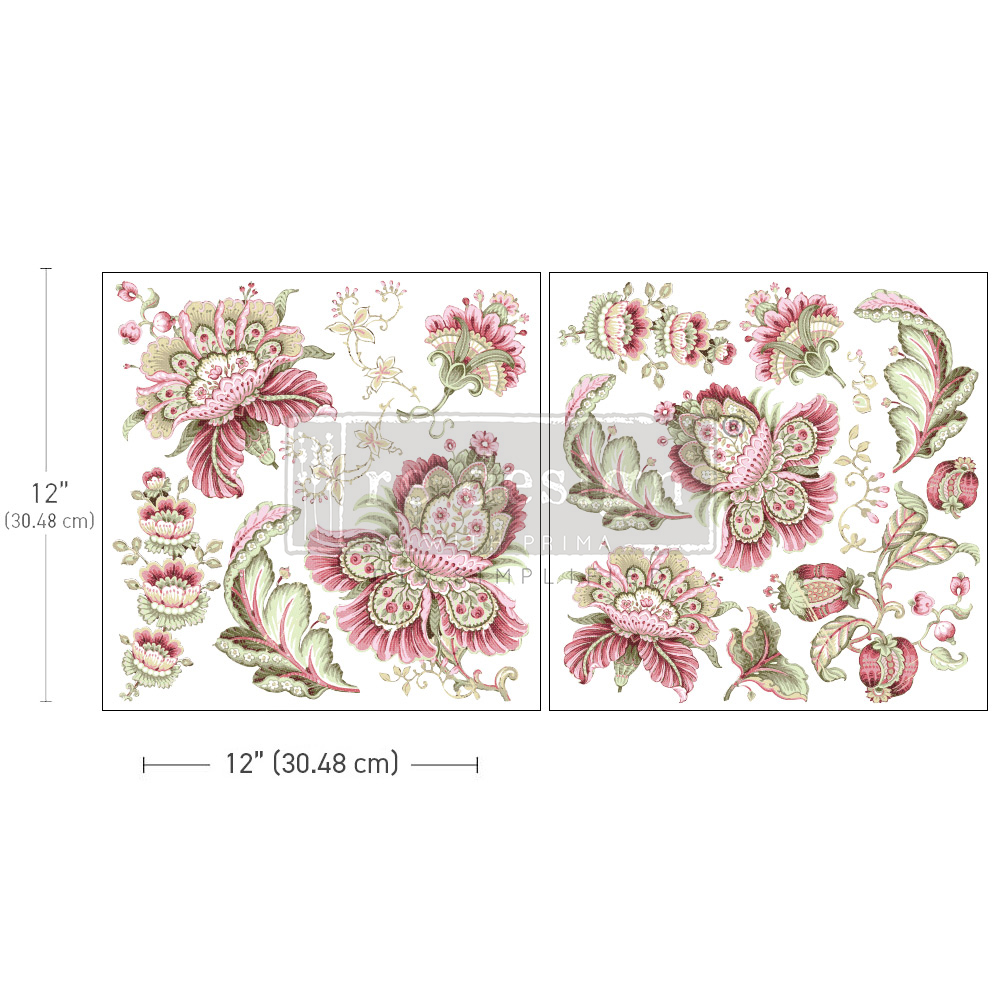 Paisley Lover | Redesign With Prima Maxi Decor Transfer - Vintage Charm